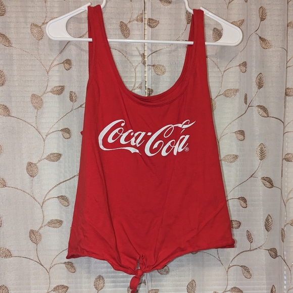 Coca Cola | Tops | Coca Cola Cropped Tank | Poshmark